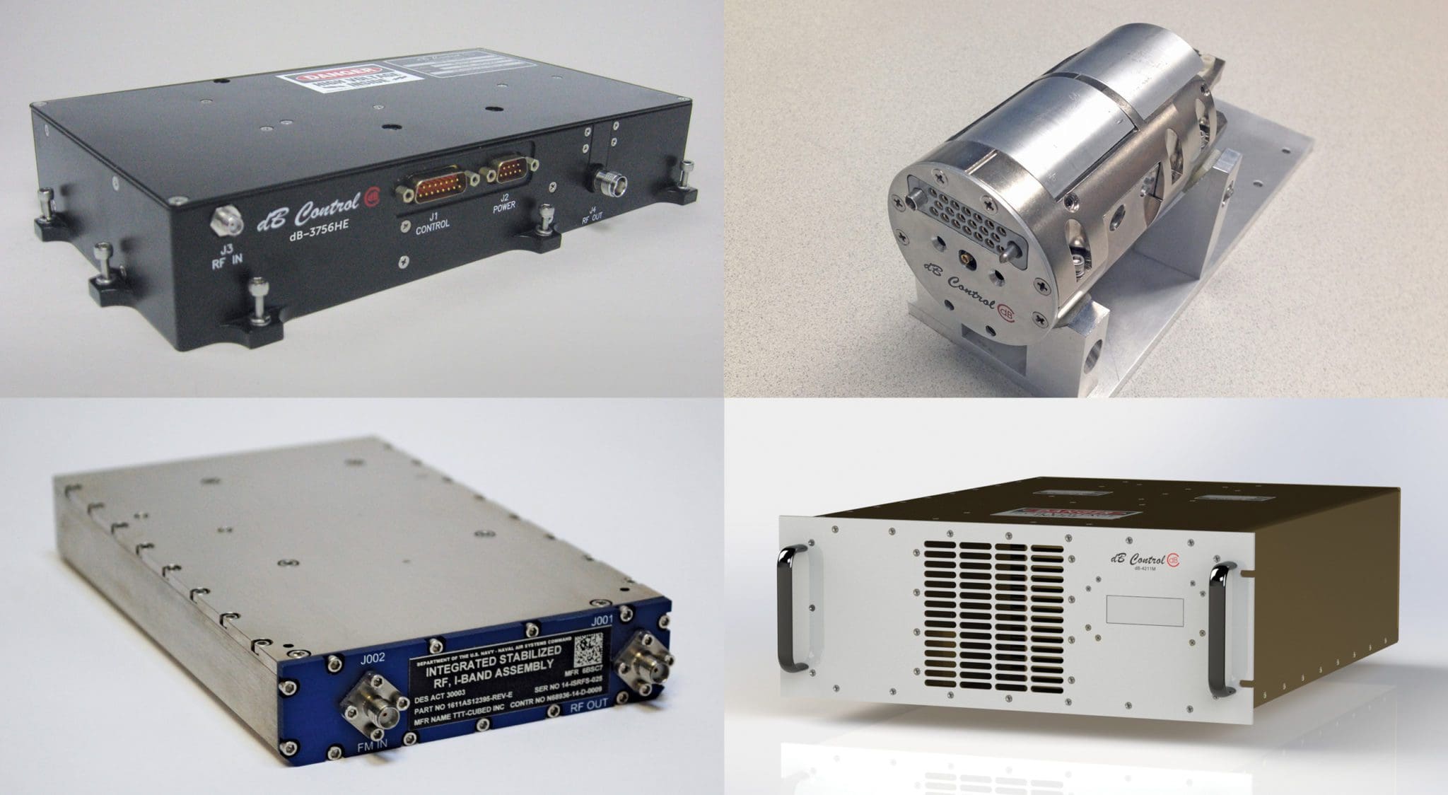 dB CONTROL EXHIBITS HIGH-POWER TWT AMPLIFIERS, MPMs, POWER SUPPLIES, RF ...