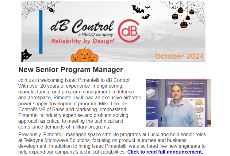 TWT Amplifiers, Microwave Power Modules, Millimeter Wave